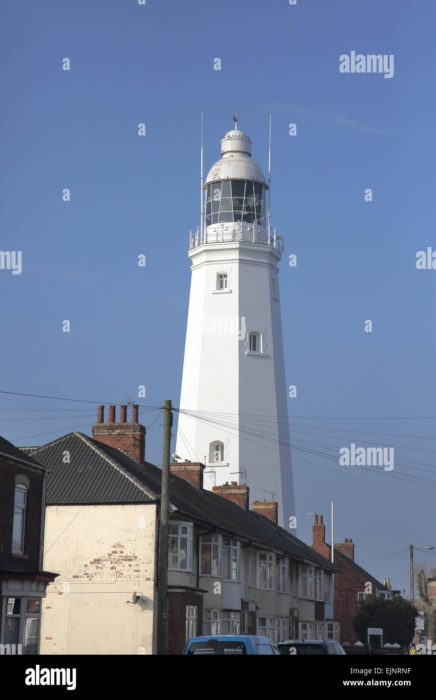 the old lighthouse at withernsea on the east yorkshire coast Stock ...