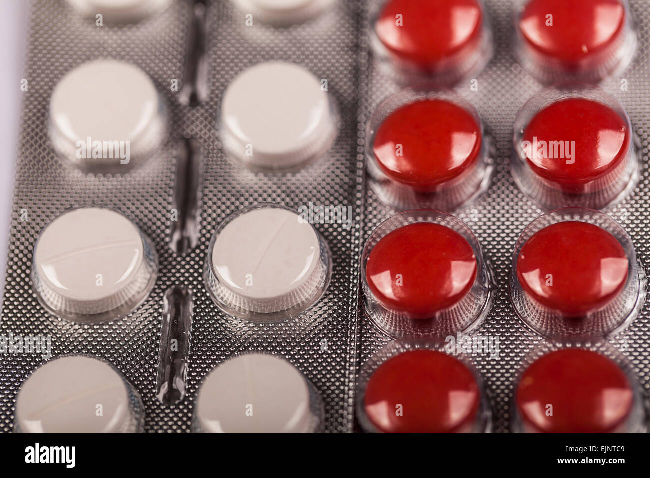 Packs of medicine pills Stock Photo - Alamy