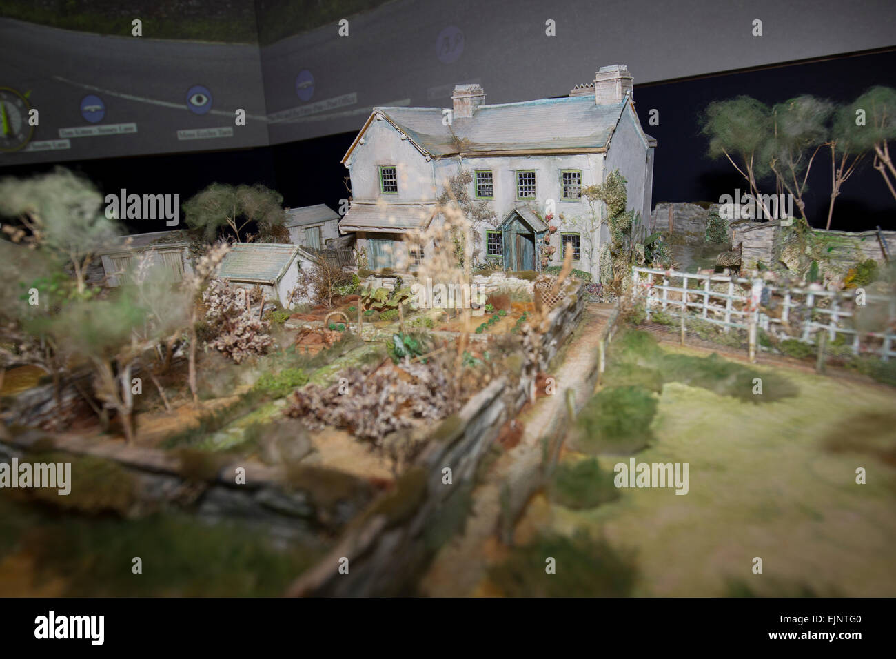 The World of Beatrix Potter attraction model of Hill Top where Mrs ...