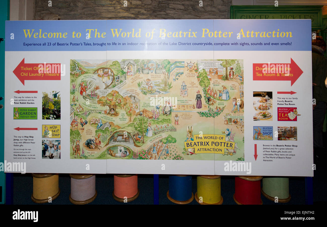 The World of Beatrix Potter attraction Stock Photo - Alamy