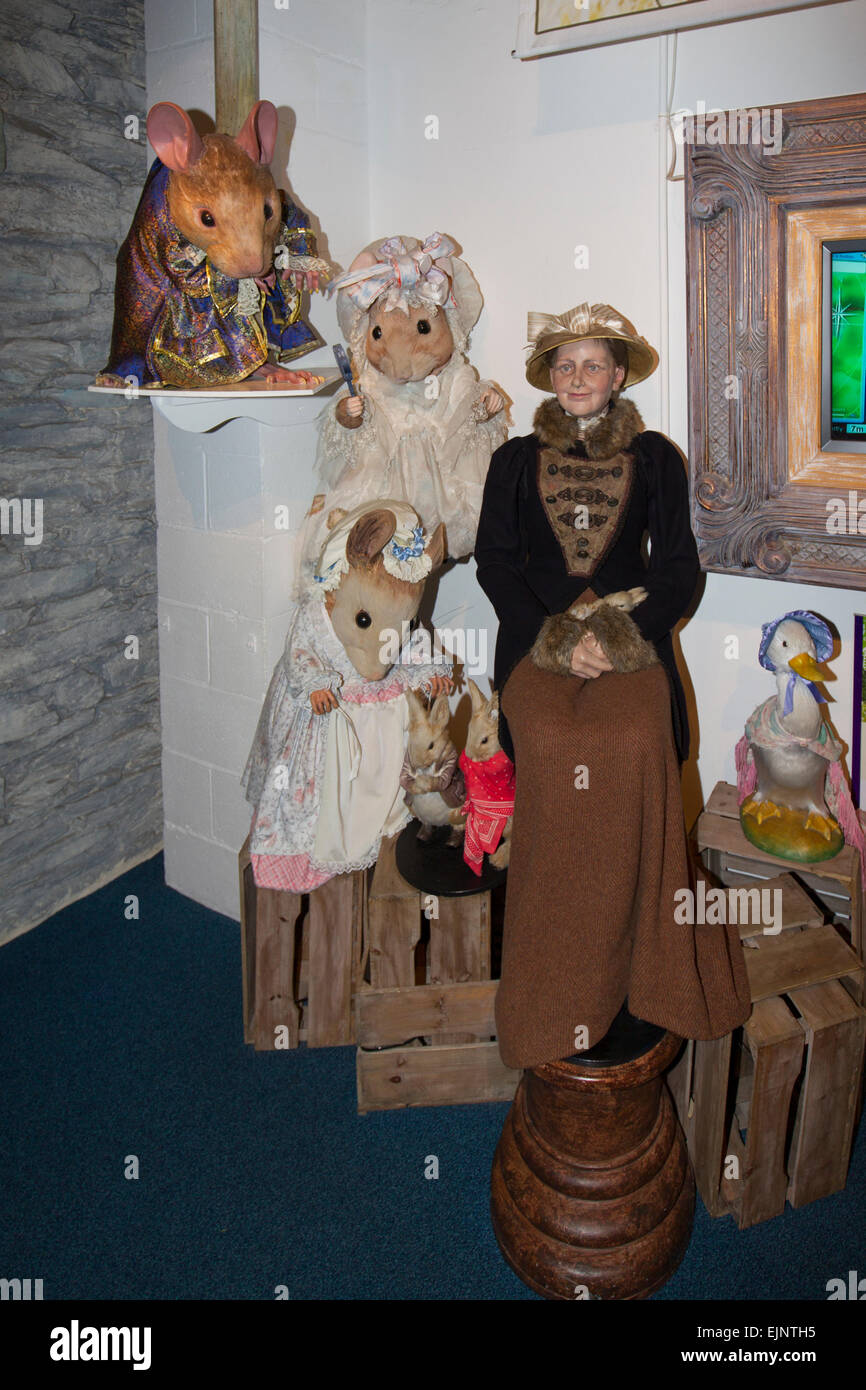 The World of Beatrix Potter attraction Beatrix Potter life size figure ...