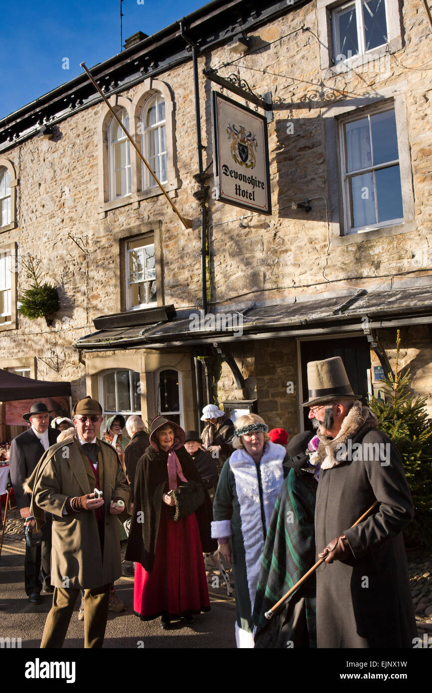 Grassington dickensian market hi-res stock photography and images - Alamy