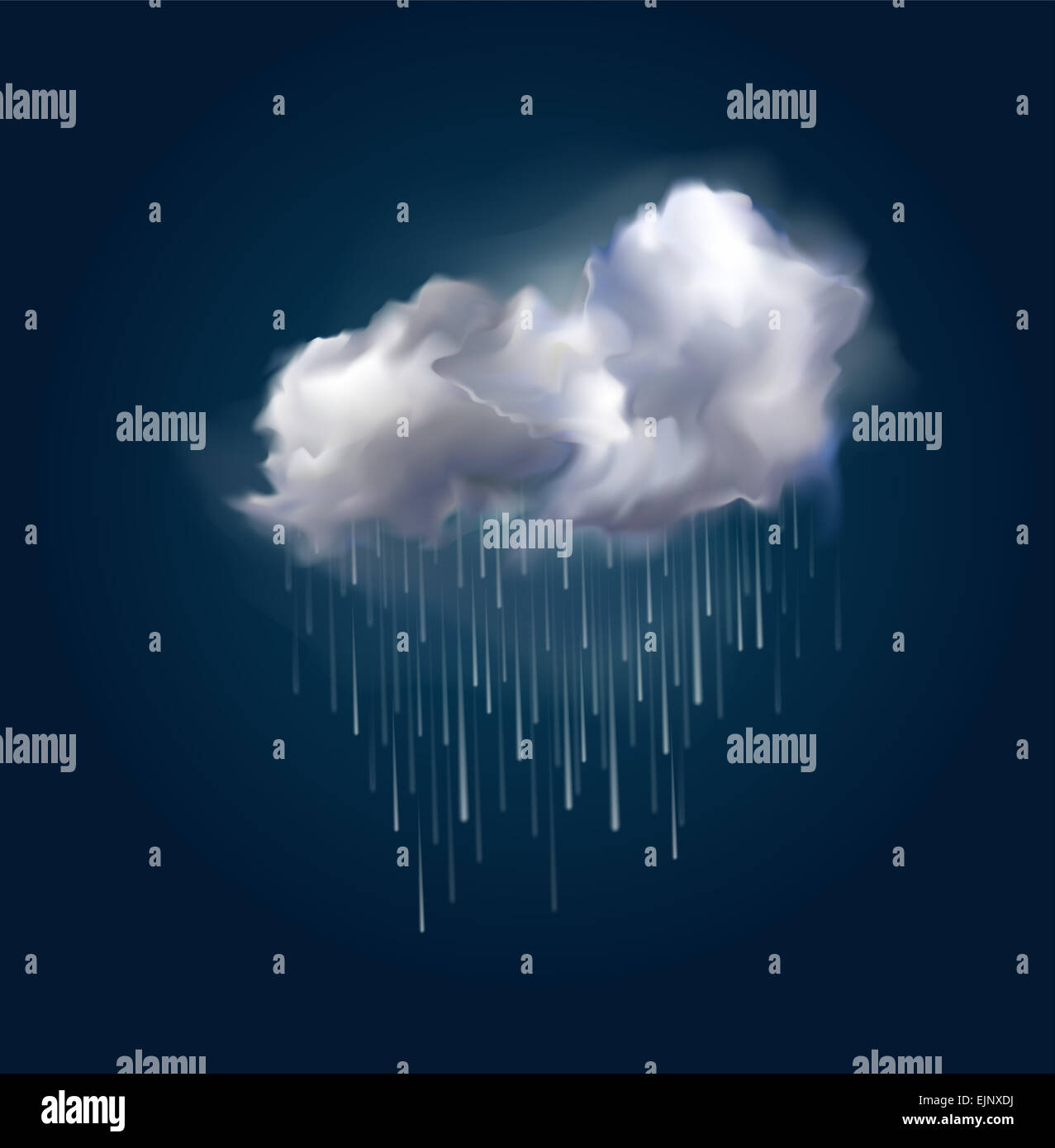 Sunny rainy cloudy stormy cartoon hi-res stock photography and images ...