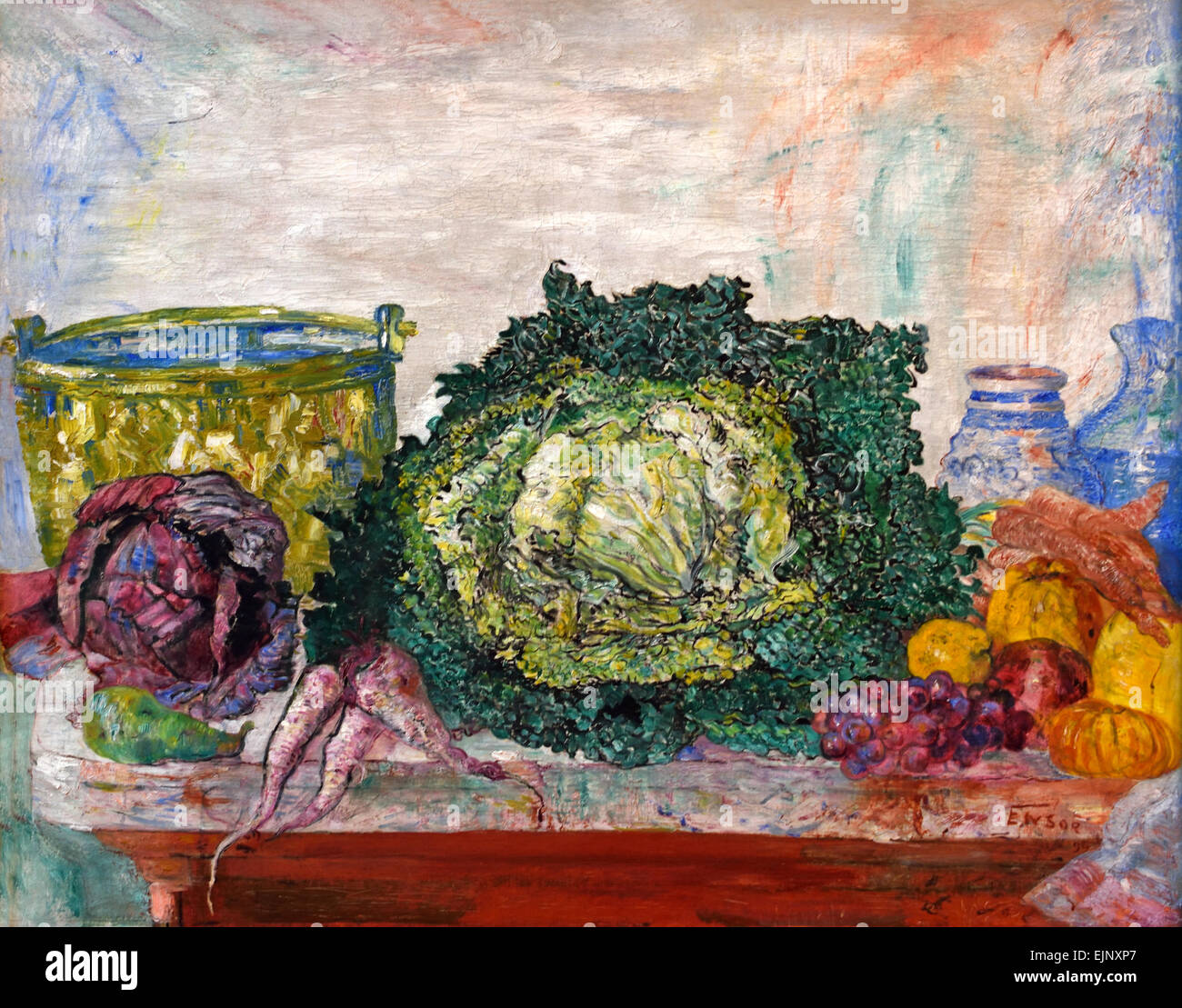James ensor painting hi-res stock photography and images - Alamy