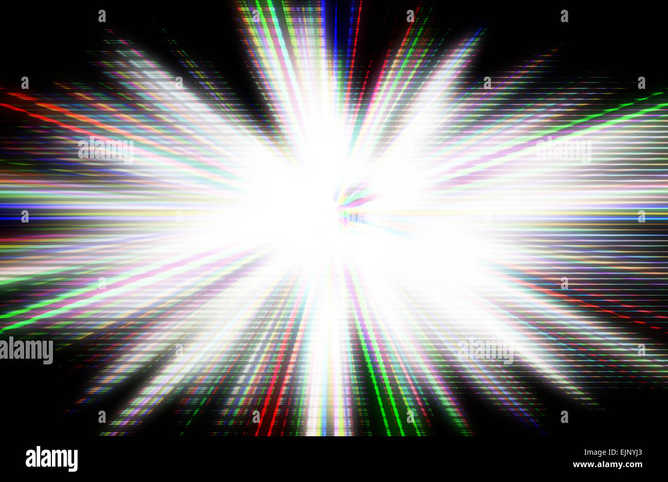 abstract multi color background with motion ray technology Stock Photo ...