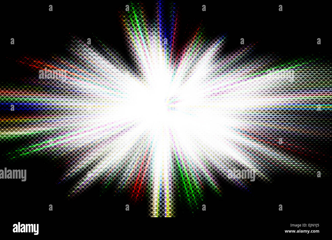 abstract multi color background with motion ray technology Stock Photo ...