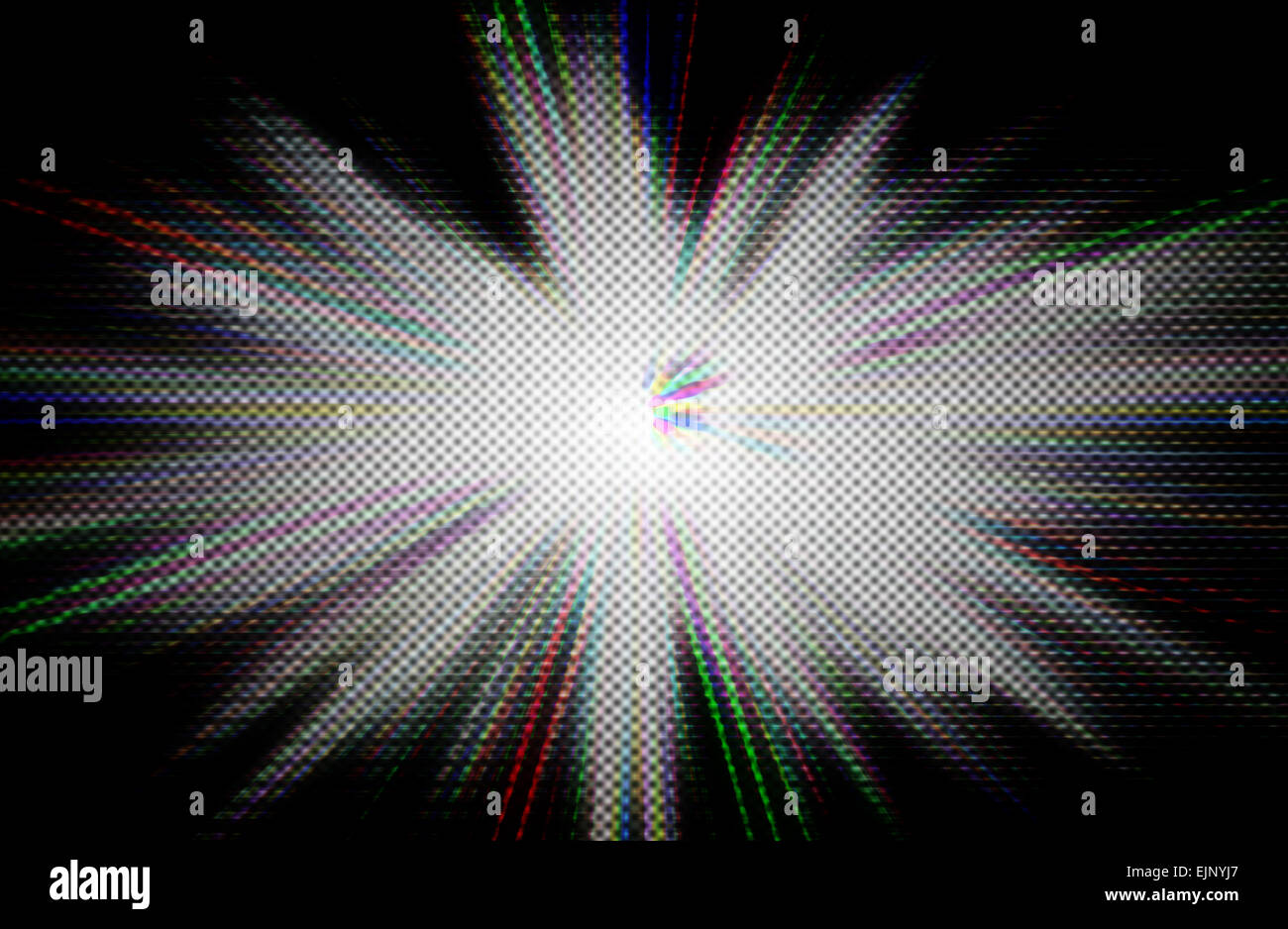 abstract multi color background with motion ray technology Stock Photo ...