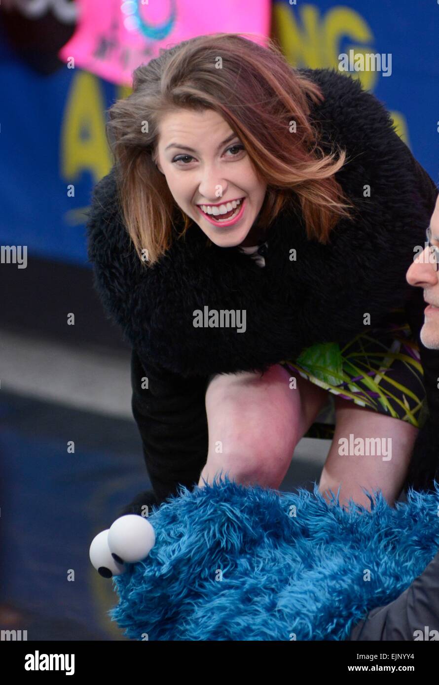 New York, NY, USA. 30th Mar, 2015. Eden Sher out and about for ...
