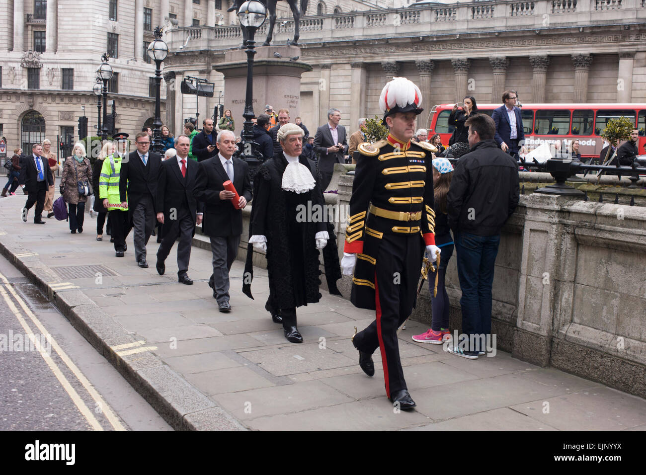 Common cryer sergeant at arms for the city of london hi-res stock ...