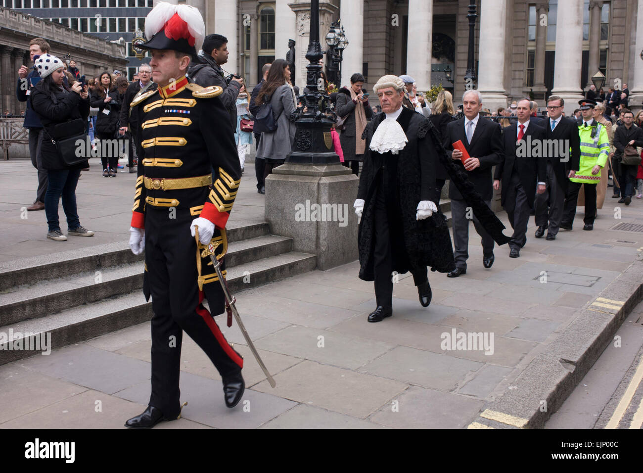 Common cryer sergeant at arms for the city of london hi-res stock ...