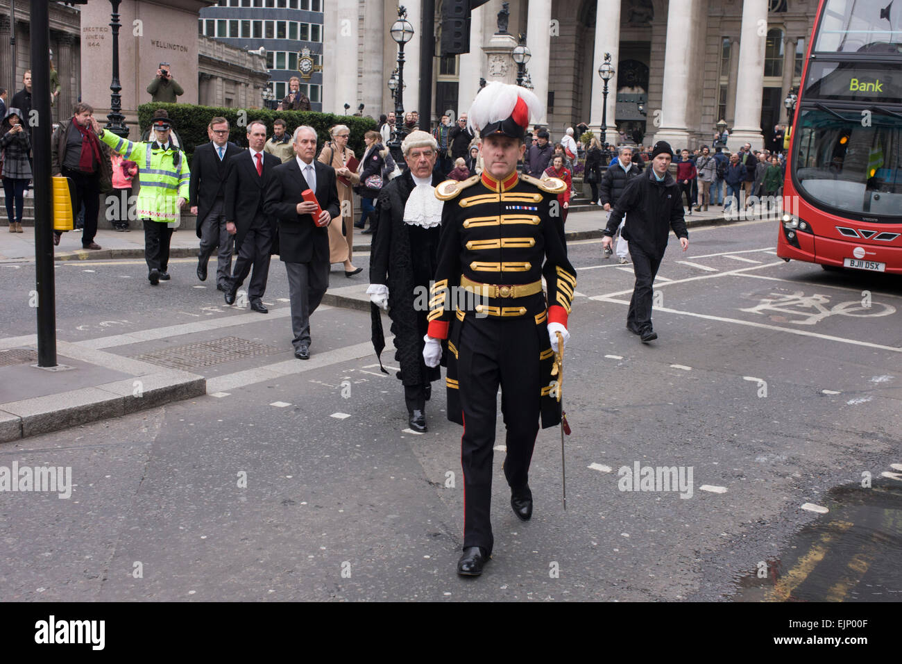 Common cryer sergeant at arms for the city of london hi-res stock ...