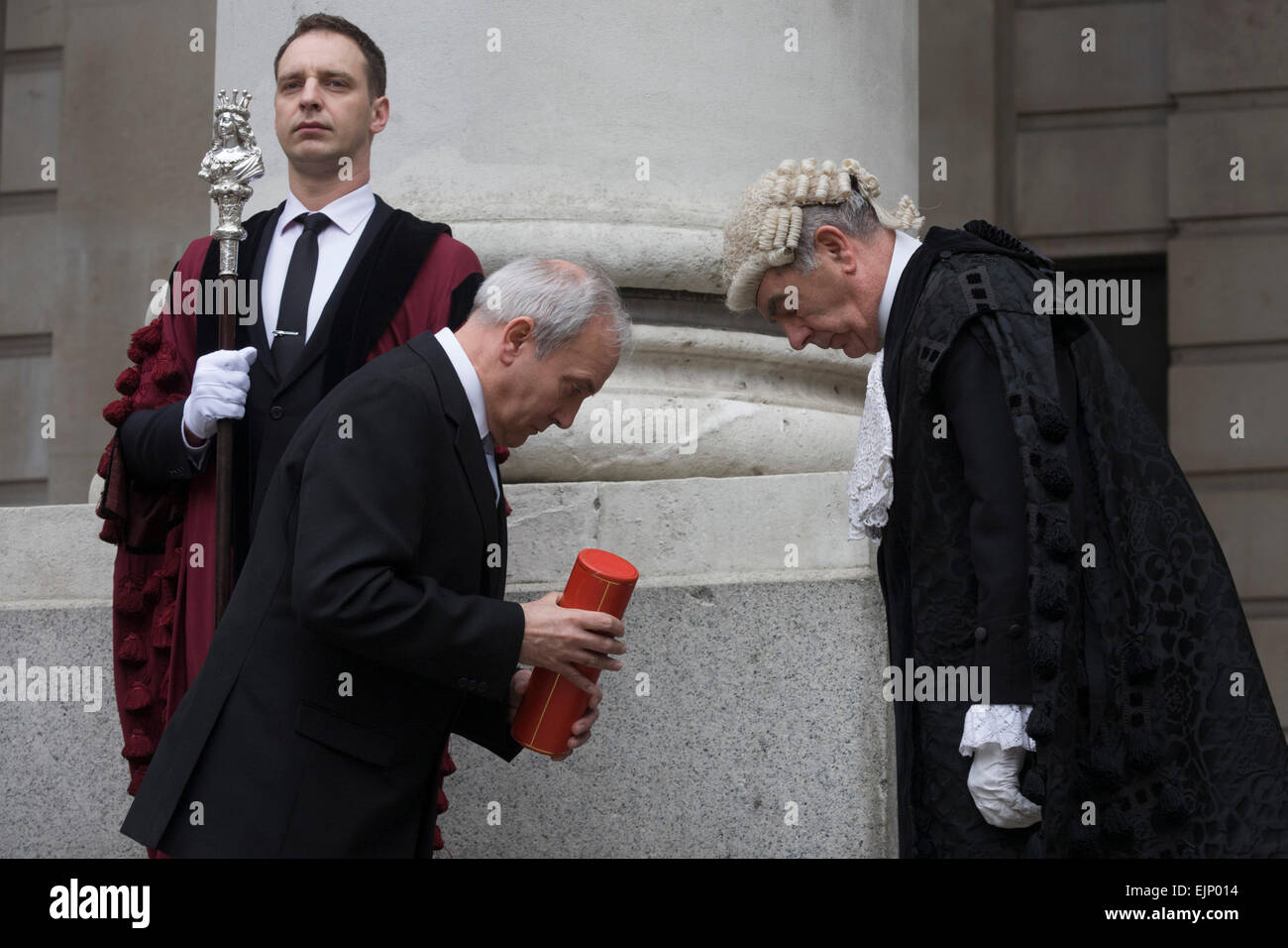 Common cryer sergeant at arms for the city of london hi-res stock ...