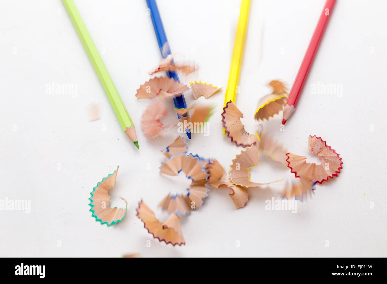 Pencils falling hi-res stock photography and images - Alamy