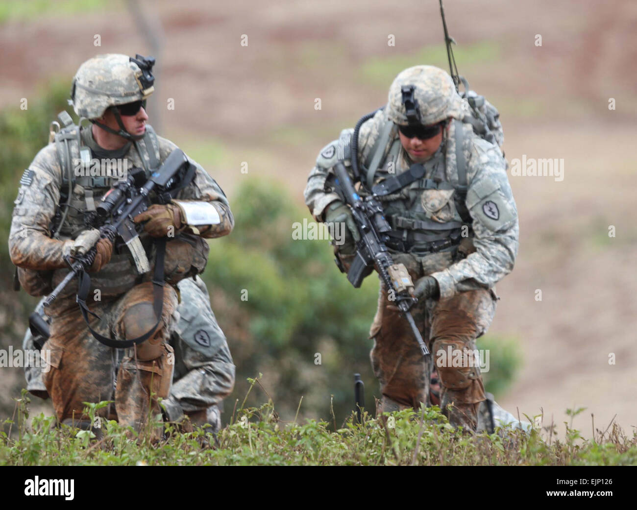Soldiers from 2nd Battalion, 27th Infantry Regiment, 3rd Brigade Combat ...
