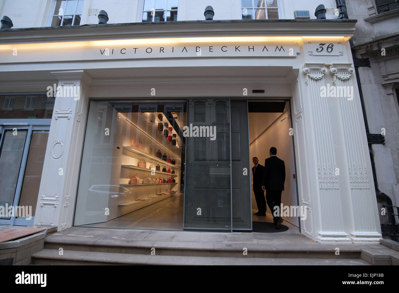 Victoria Beckham Shop opening in Central London's Dover Street ...