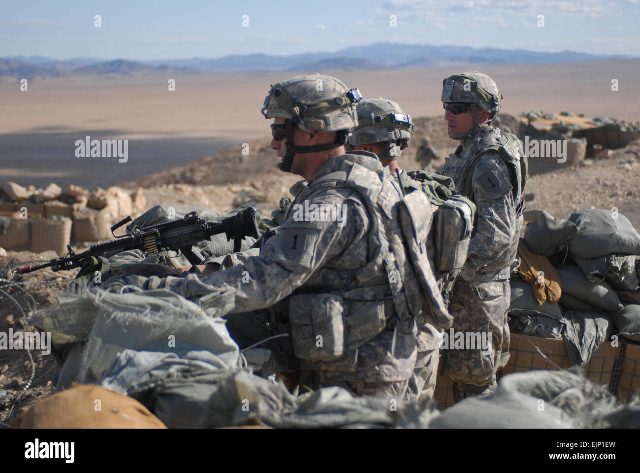 Col. Joseph Wawro and Command Sgt. Maj. Wylie Hutchison, the commander ...