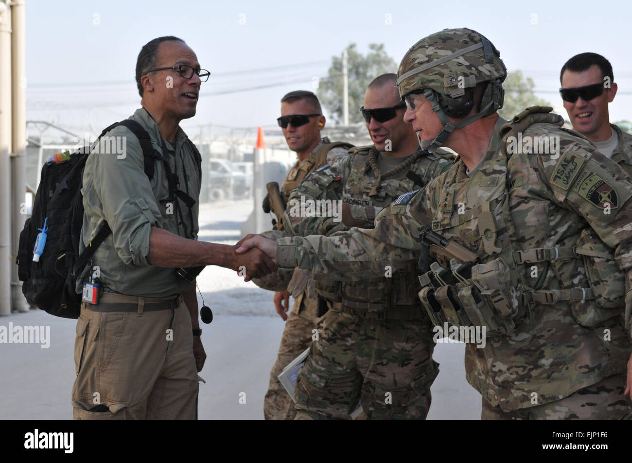ISAF Joint Command Commander Lt. Gen. James Terry says goodbye to NBC ...