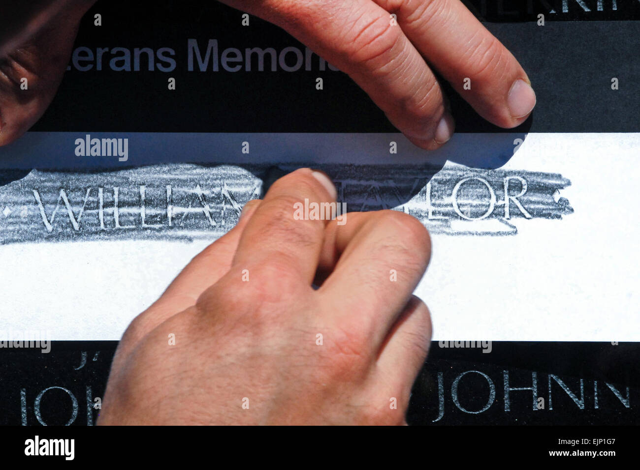 The name of William L. Taylor, who served as a lieutenant colonel in ...