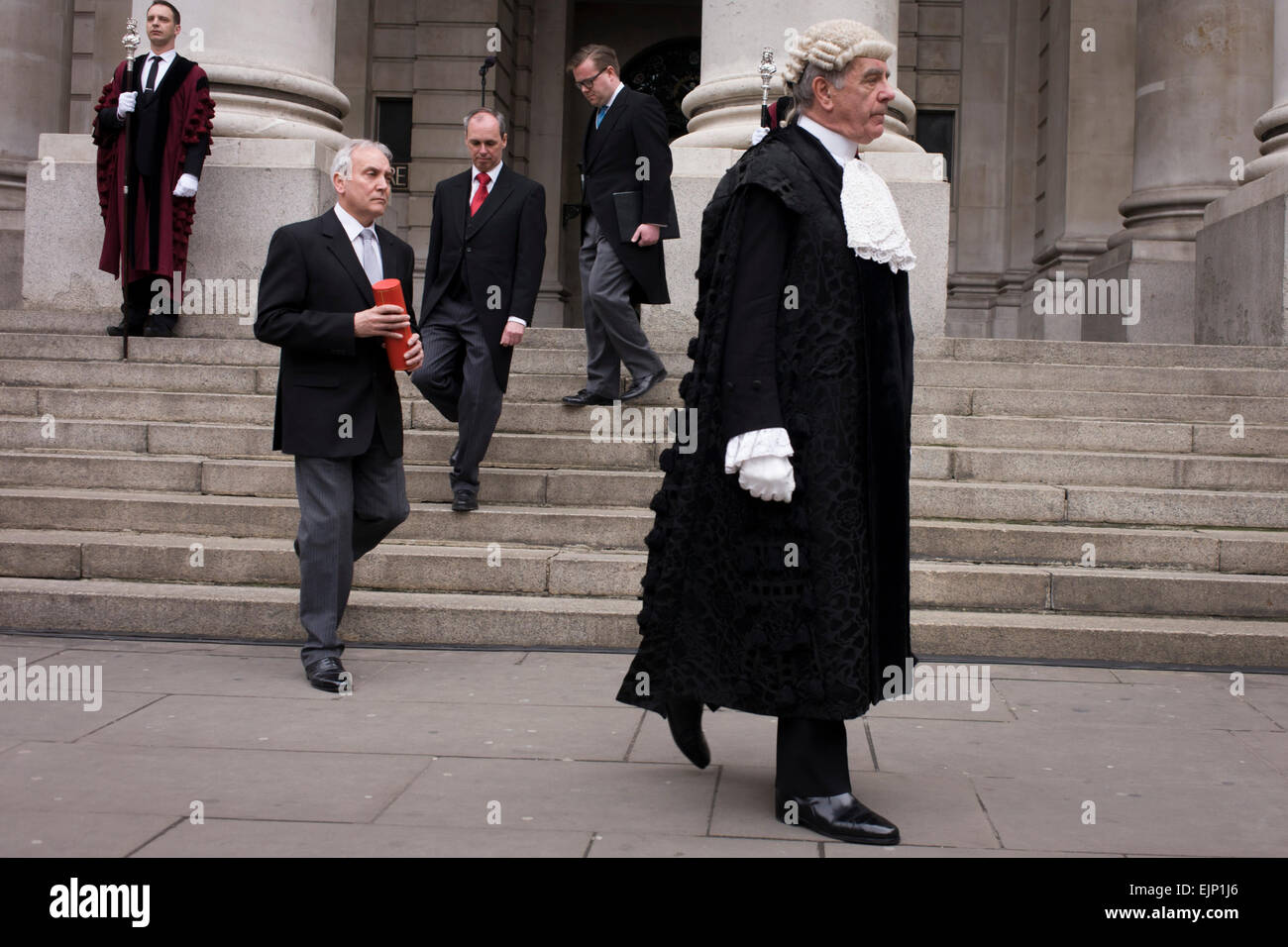 Common cryer sergeant at arms for the city of london hi-res stock ...