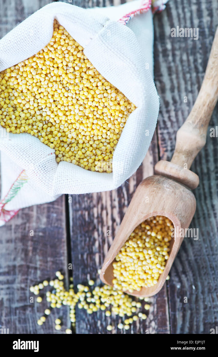 Millet kernels hi-res stock photography and images - Alamy
