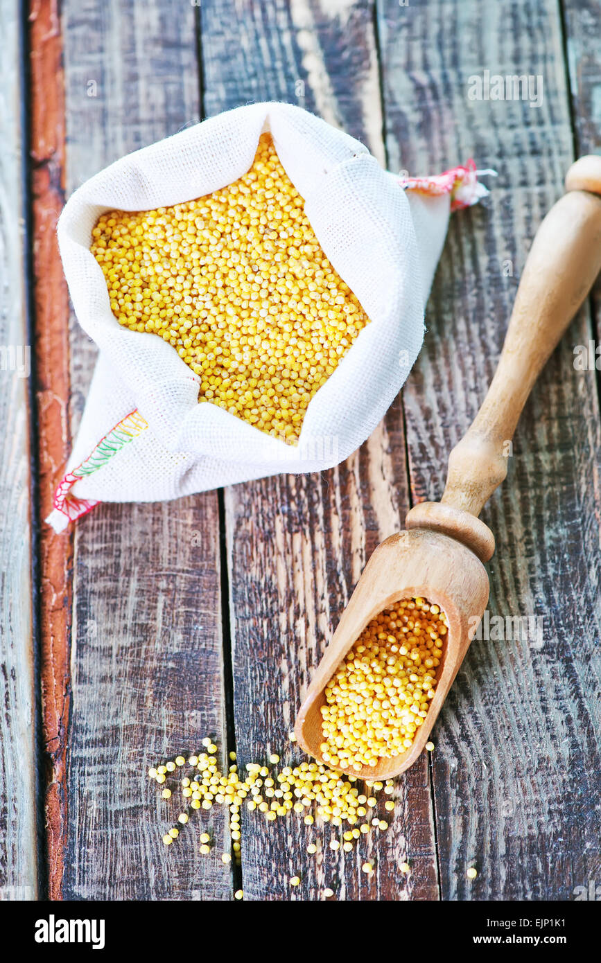 Millet kernels hi-res stock photography and images - Alamy