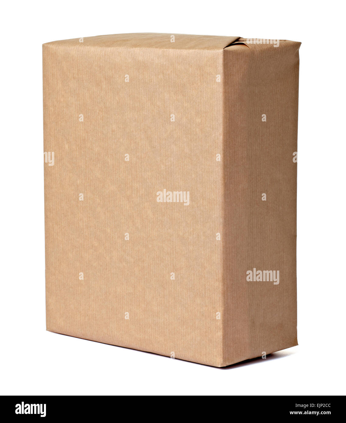 close up of a wrapped box on white background Stock Photo - Alamy