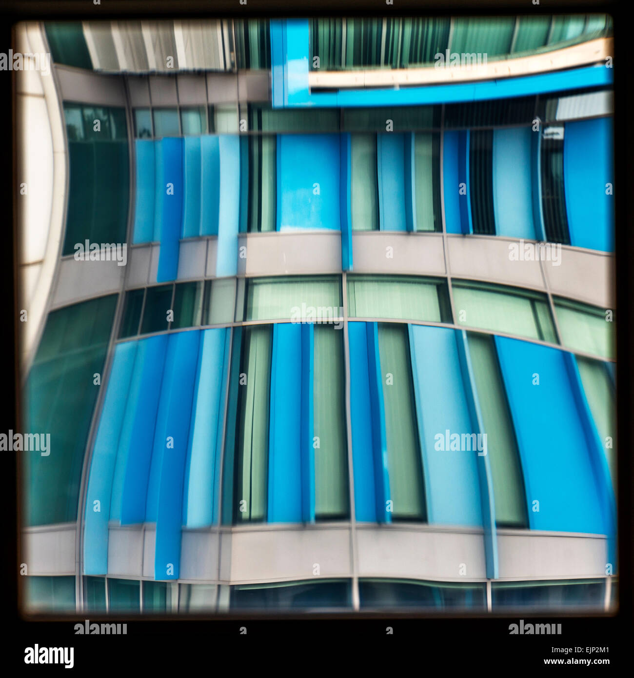 Abstract image of The Saga call Centre building. One Priory Square ...