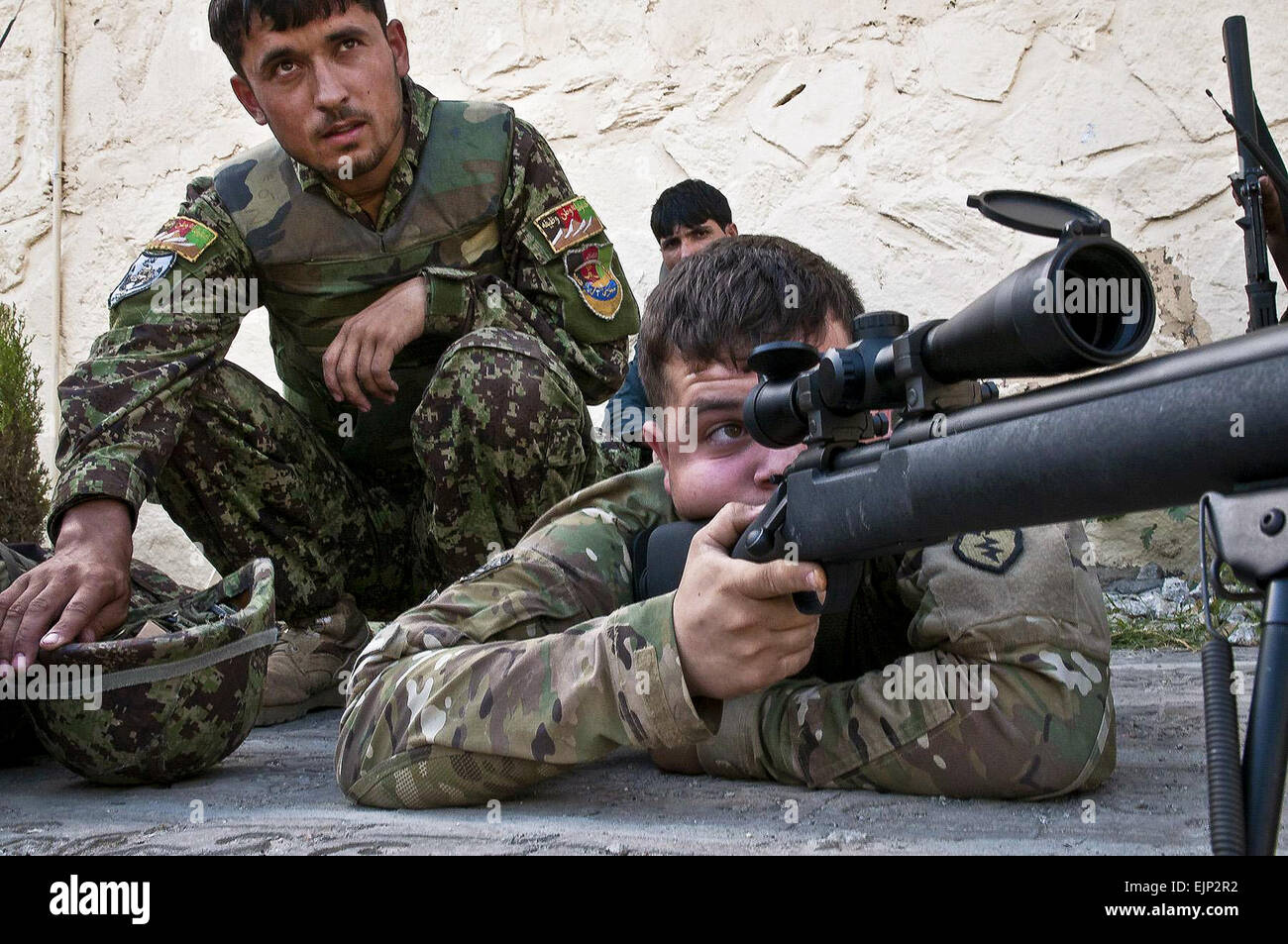 U.S. Army Spc. Joshua M. McLay, an infantry squad designated marksman ...