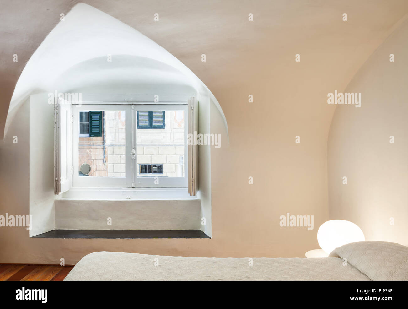 hotel in historic palace, interior, ancient window Stock Photo - Alamy