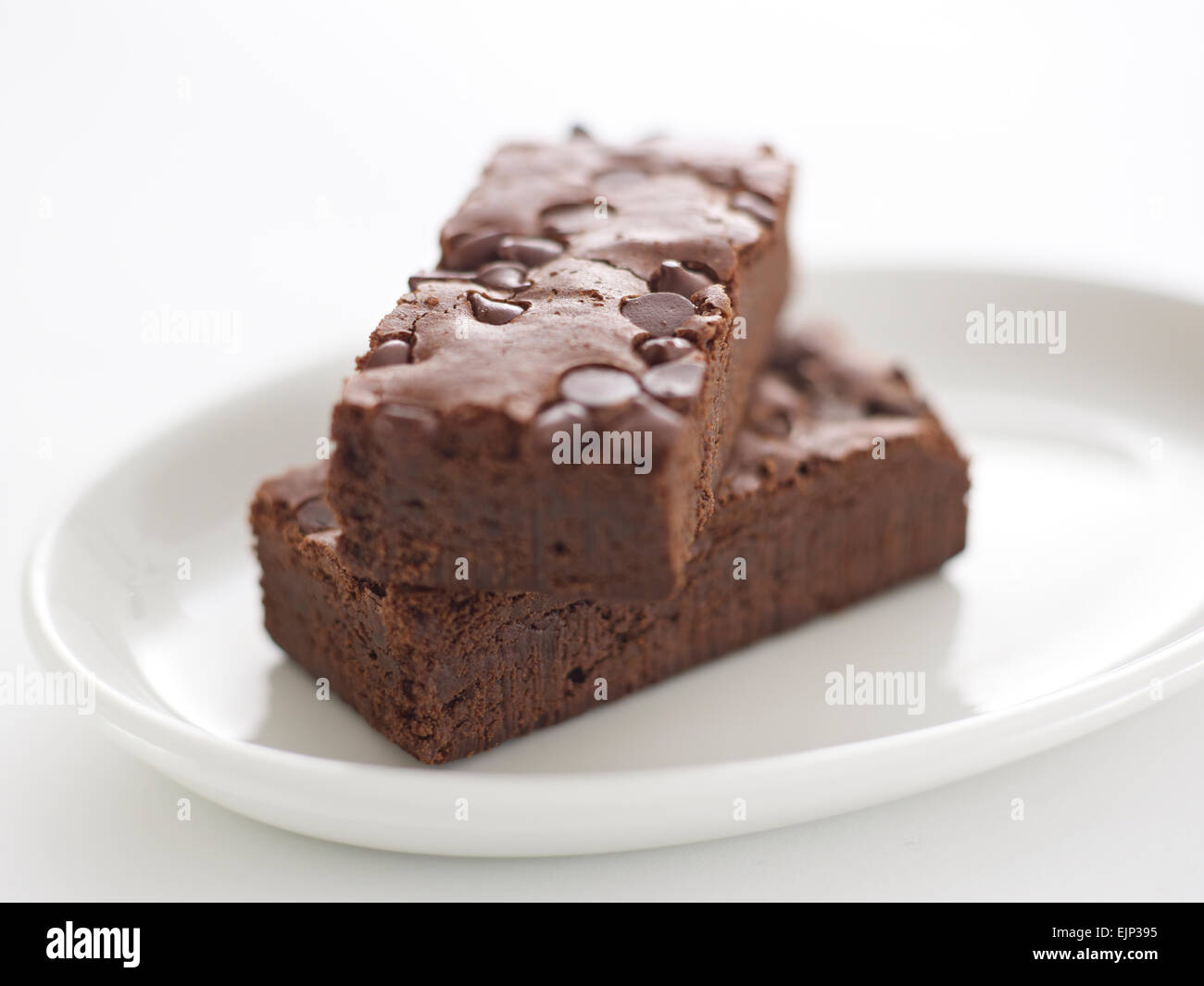 choc chip slices Stock Photo - Alamy