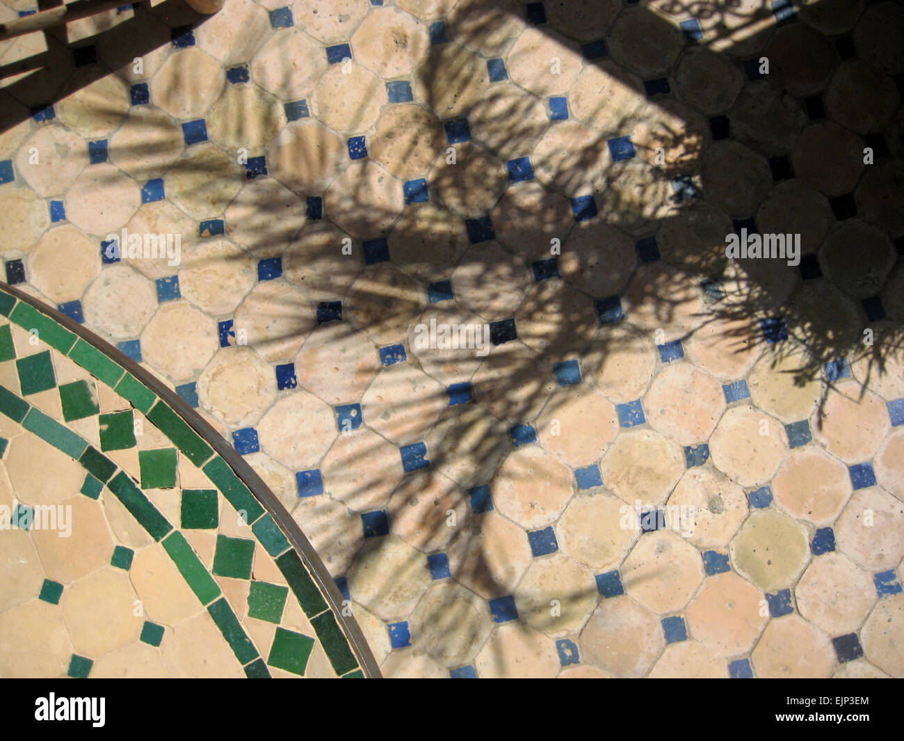 Shadows on tiles Stock Photo - Alamy