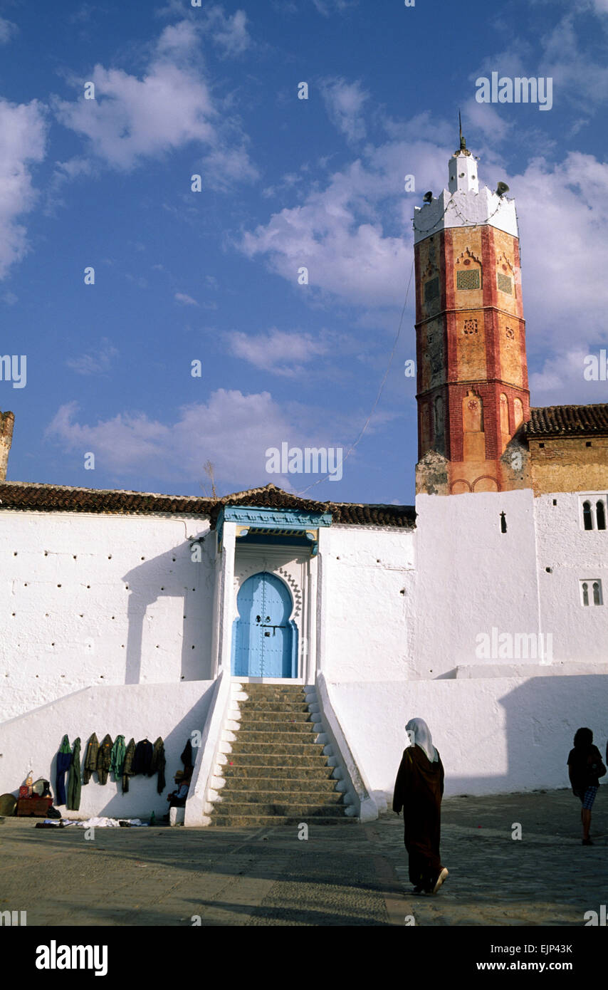 Morocco, Chefchaouen, Grand Mosque Stock Photo - Alamy