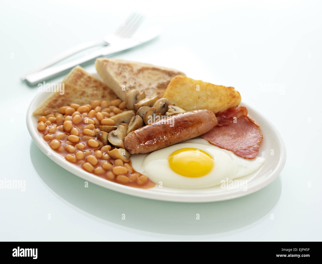 Full scottish breakfast hi-res stock photography and images - Alamy
