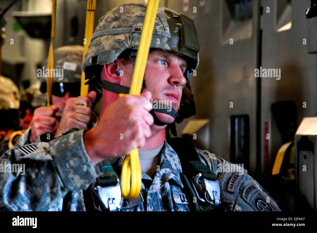 A U.S. Army Soldier assigned to the 82nd Brigade Support Battalion, 3rd ...