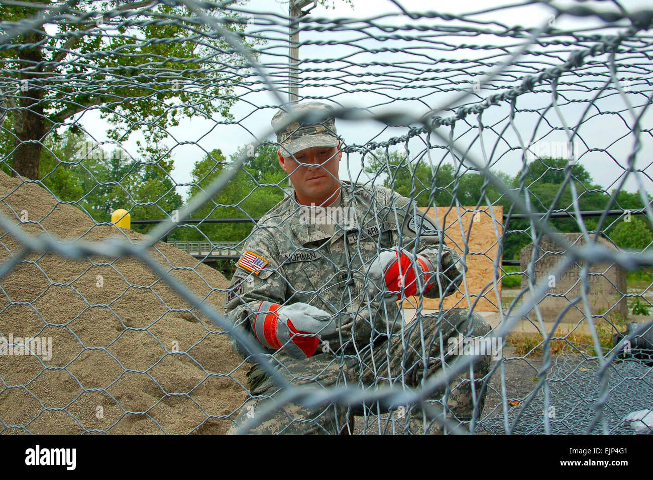 Gabion cages hi-res stock photography and images - Alamy