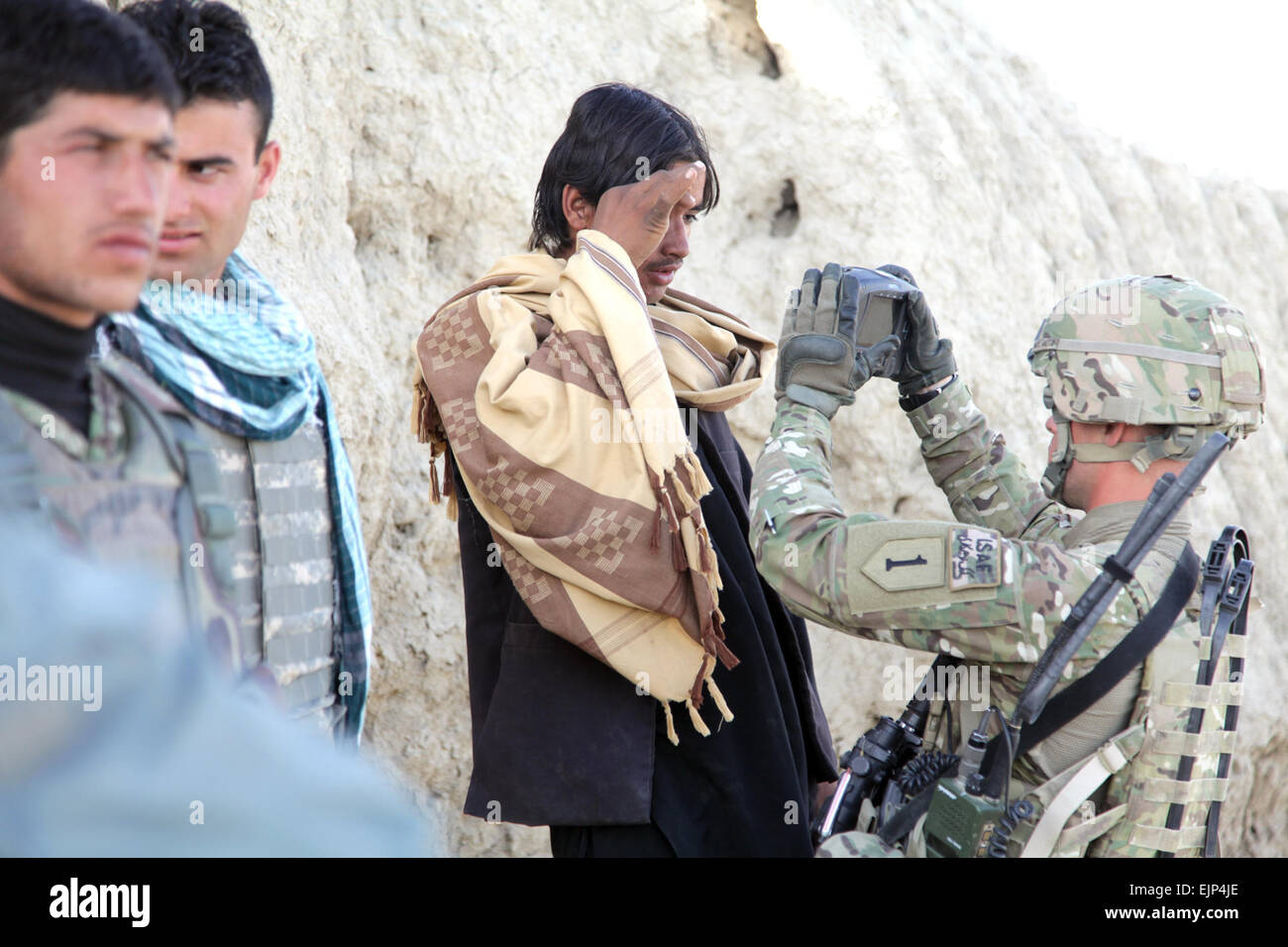 Sgt. Jesse Getz, a Soldier with the 1st Squadron, 4th Cavalry Regiment ...
