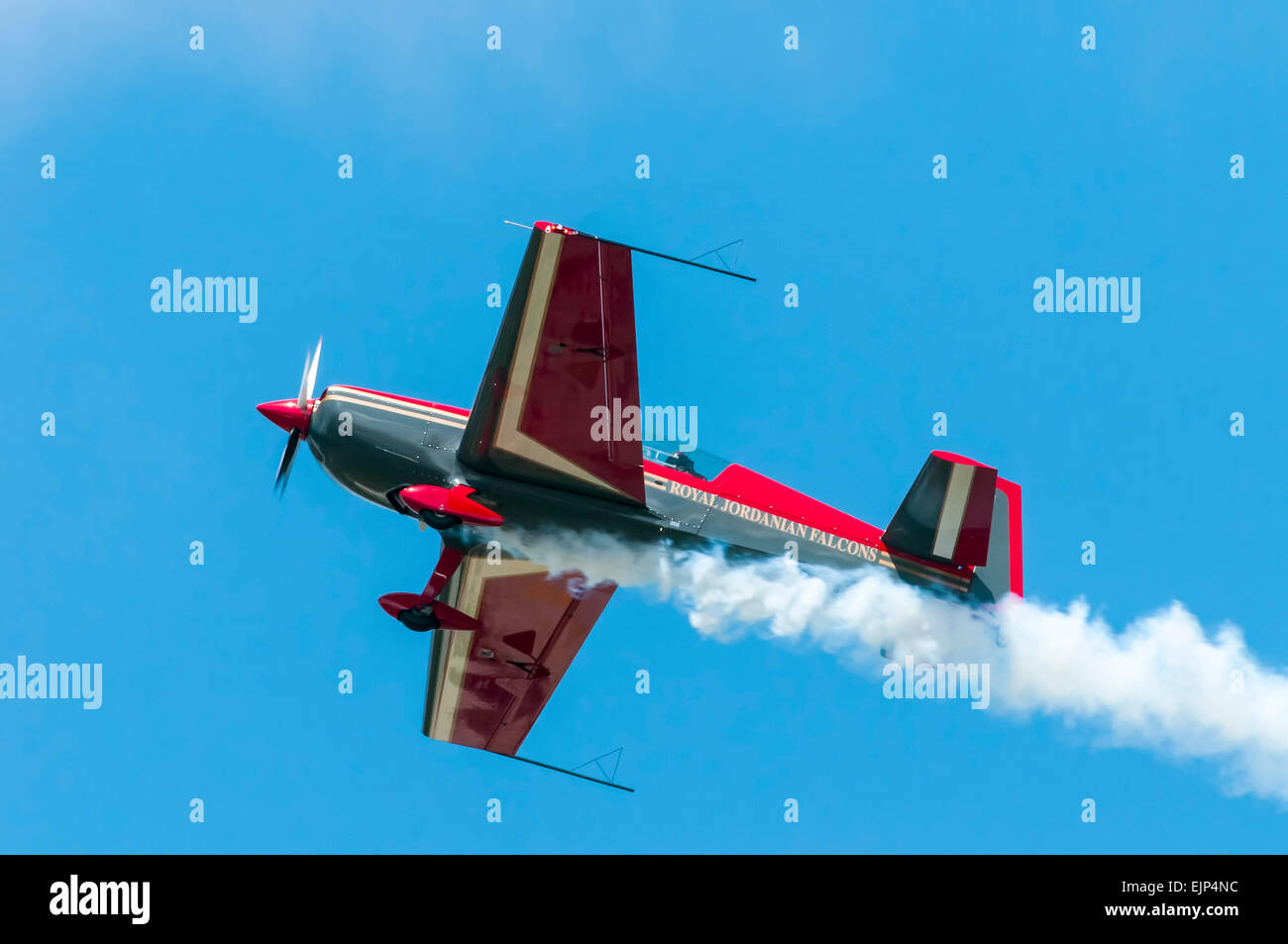 Royal Jordanian Falcons Display Aircraft, RIAT Airshow, Fairford, UK ...