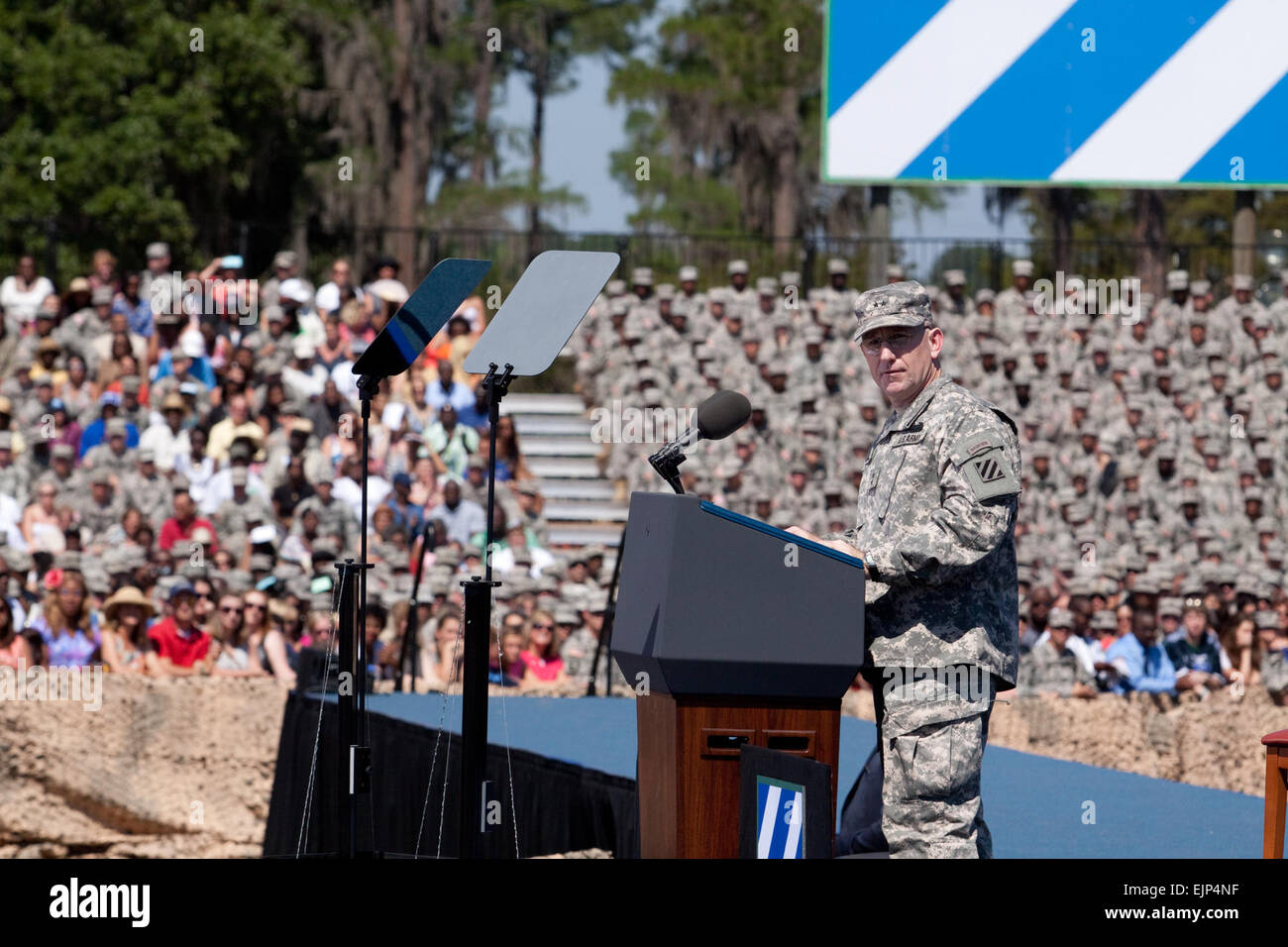 The Third Infantry Division Commanding General Major General Robert Abe ...