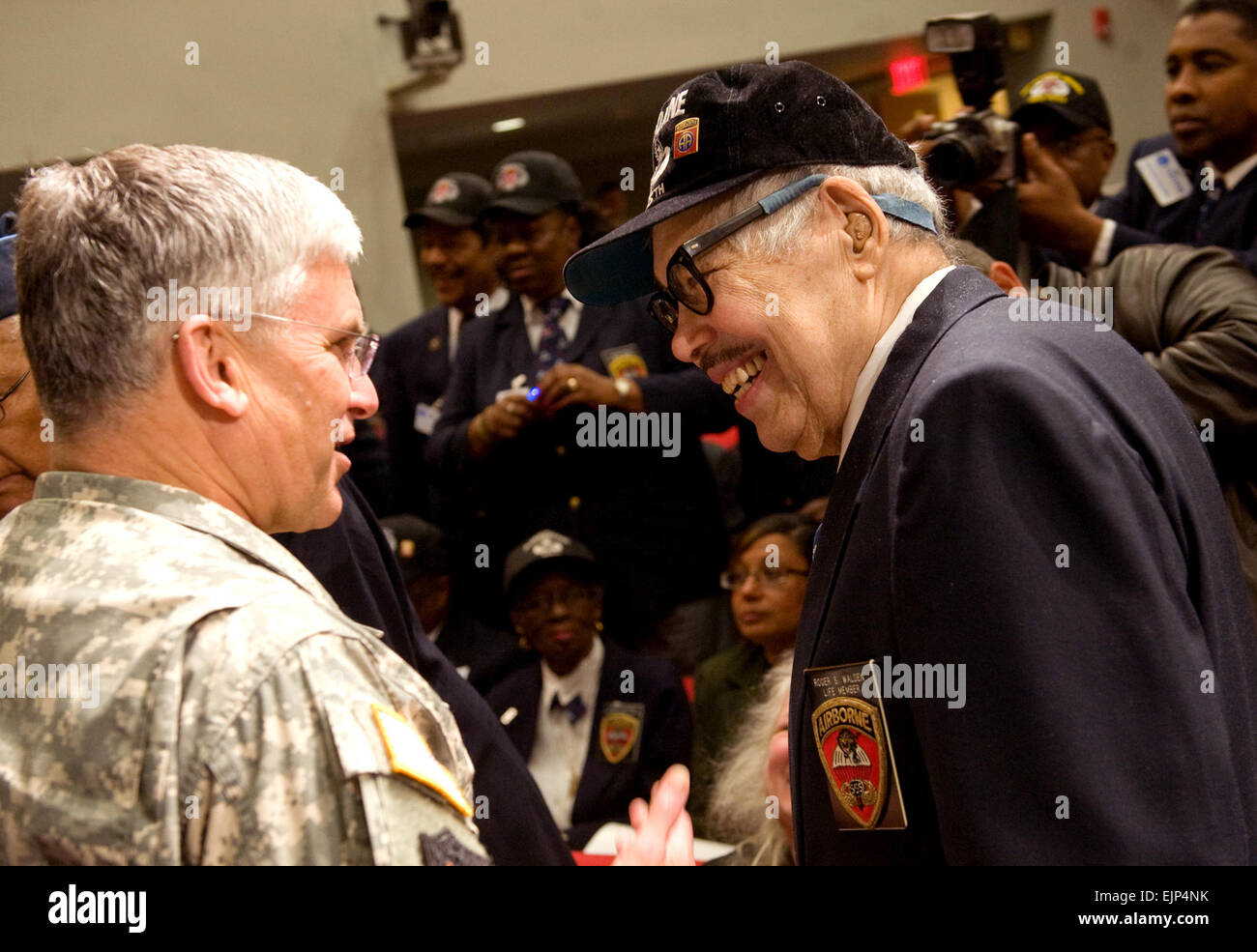 555th parachute infantry hi-res stock photography and images - Alamy