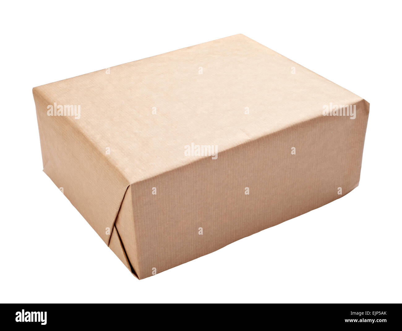 close up of a wrapped box on white background Stock Photo - Alamy