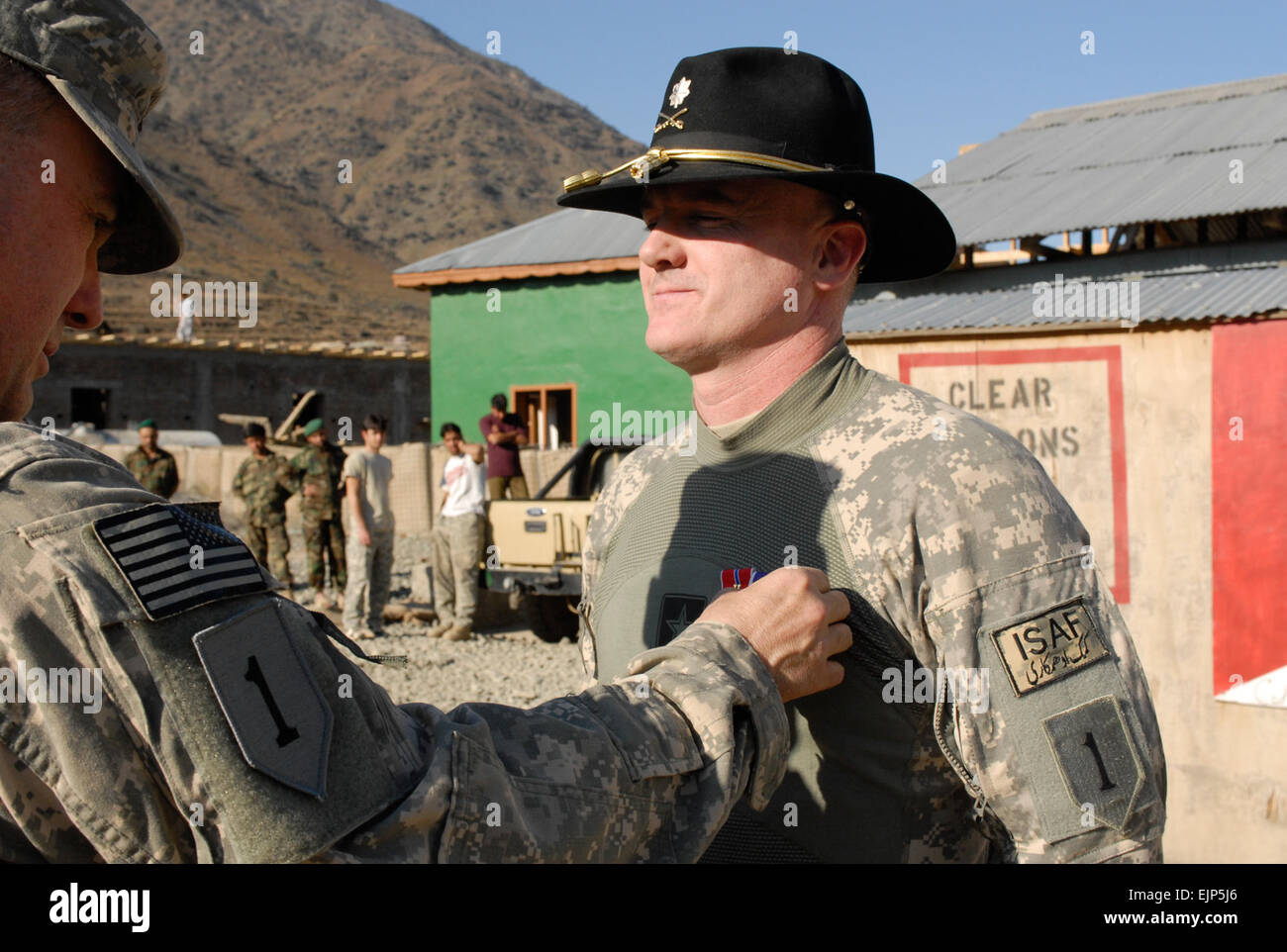 Lt. Col. James Markert, commander of 6th Squadron, 4th Cavalry Regiment ...