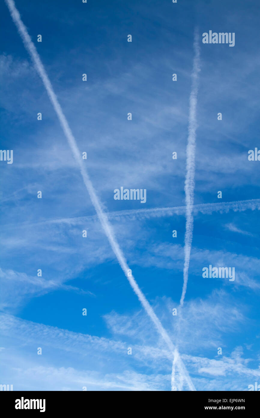 Aeroplane air pollution uk hi-res stock photography and images - Alamy