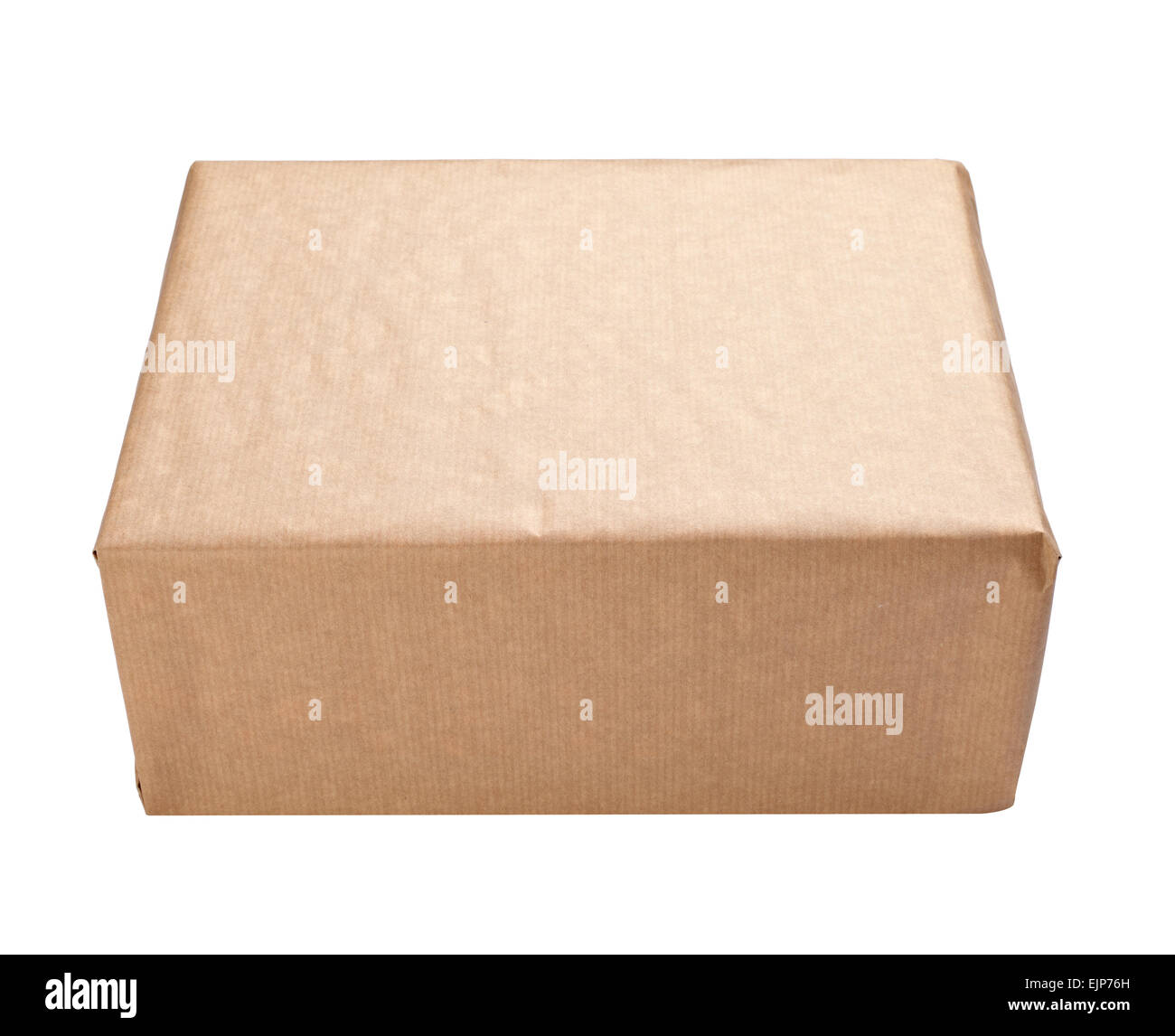 close up of a wrapped box on white background Stock Photo - Alamy