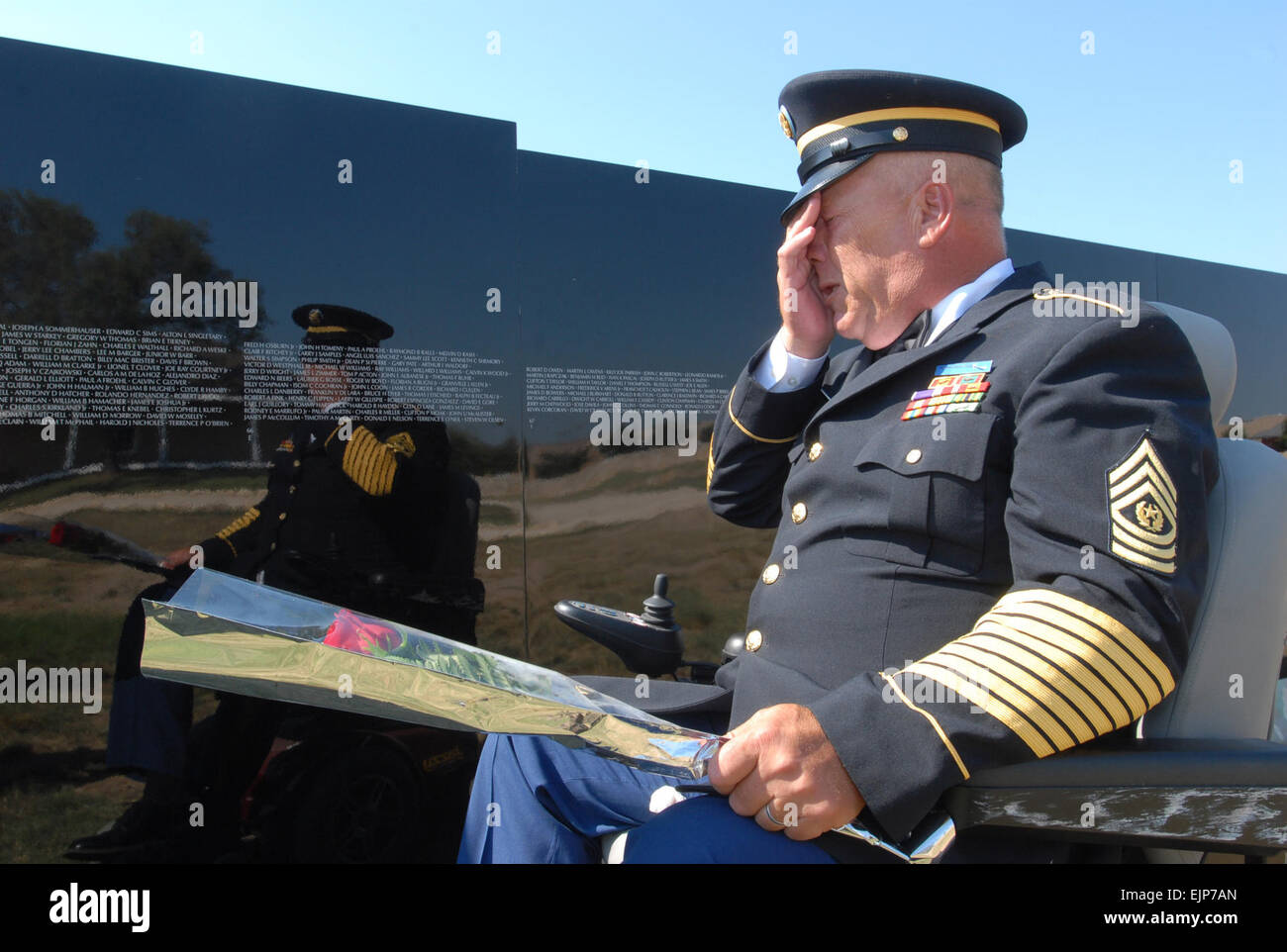 Retired U.S. Army Sgt. Maj. Brian Waters, of the 101st Airborne ...