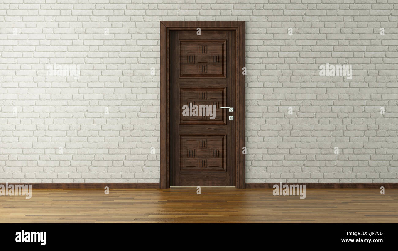 Rendered brick wall hi-res stock photography and images - Alamy