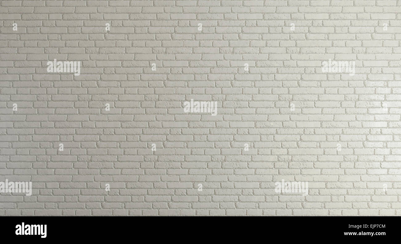 white brick wall for clean design for background theme Stock Photo - Alamy
