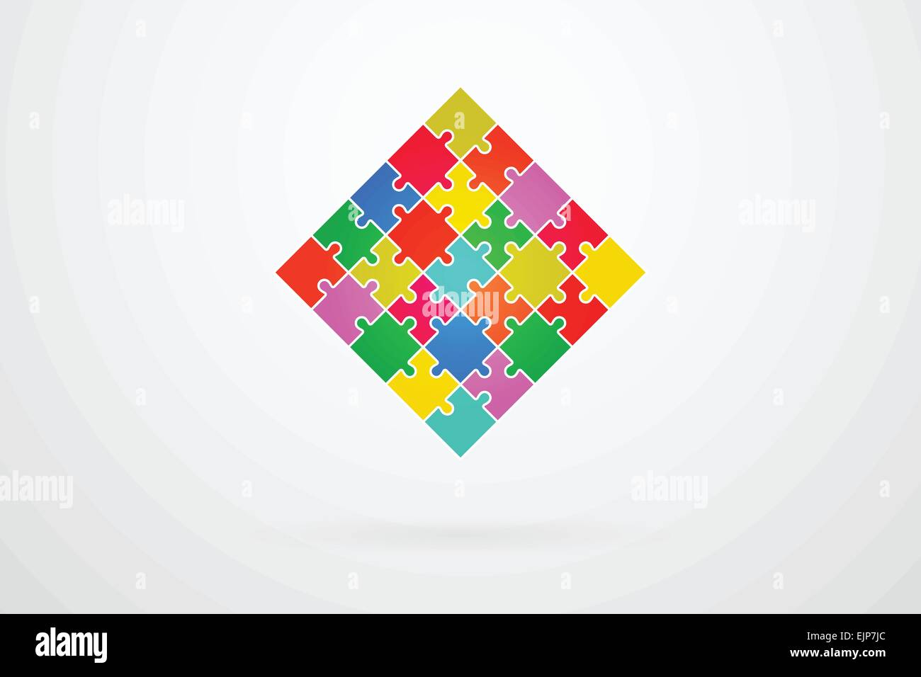 Jigsaw Puzzle Pieces Background Vector Stock Vector Image & Art - Alamy