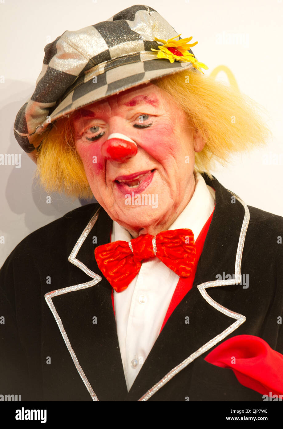 Frankfurt am Main, Germany. 30th March, 2015. Russian clown and mime ...