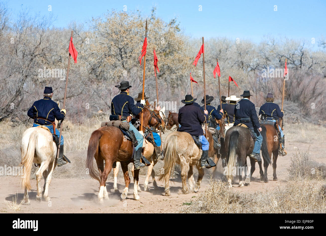American Civil War Reenactment Cavalry High Resolution Stock ...