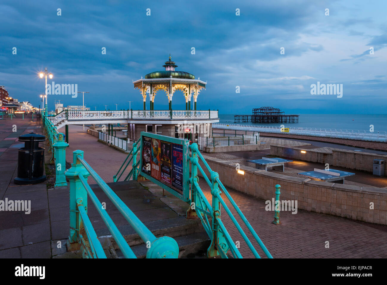 Brighton seafront west pier hi-res stock photography and images - Alamy